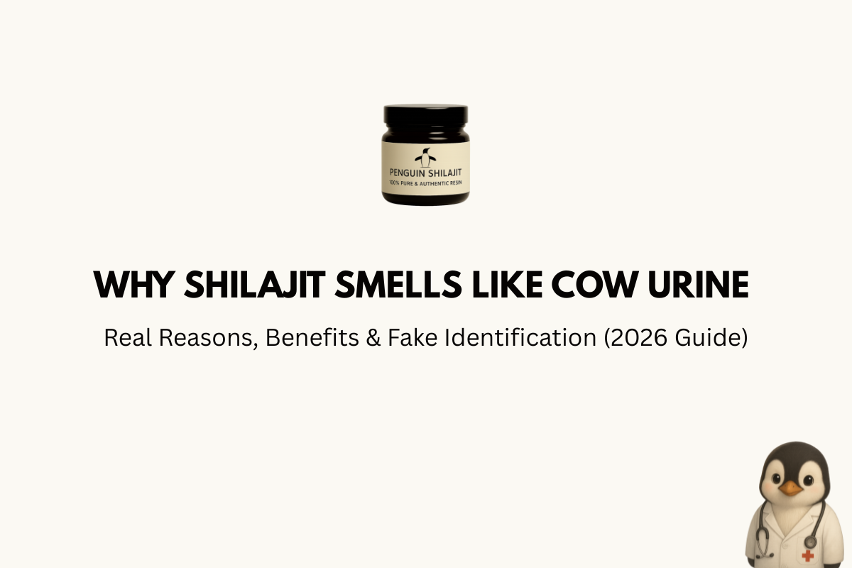 Why Shilajit Smells Like Cow Urine? Real Reasons, Benefits & Fake ...